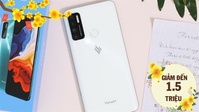 Smartphone Vsmart có chip Snapdragon, ROM lớn giảm tới cả triệu đồng