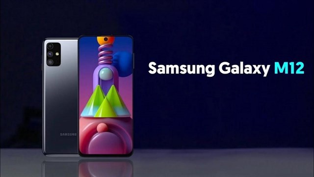 Galaxy M12 với pin 6.000 mAh lộ thông số camera và bộ ảnh nền siêu đẹp