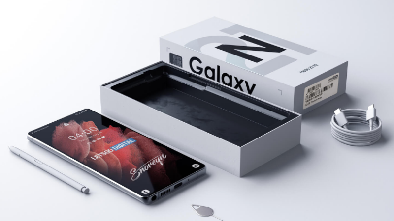 Xuất hiện concept Galaxy Note 21 FE màu Phantom White đẹp hút hồn