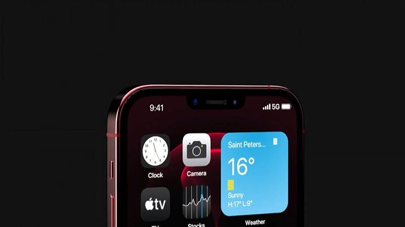 Nghe Đồn Là: iPhone 13 Pro có tai thỏ nhỏ hơn, Touch ID dưới màn hình