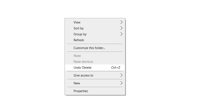 Tránh lỗi lo xóa nhầm file trên Windows 10 với 4 mẹo nhỏ mà tiện lợi