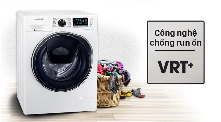 Review công nghệ VRT Plus trên máy giặt Samsung là gì?