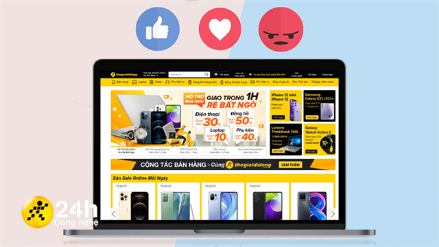 Khảo sát trải nghiệm người dùng khi sử dụng giao diện web mới TGDĐ