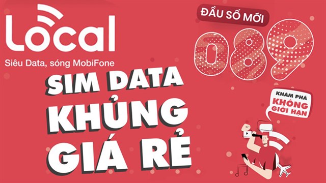 SIM Local chính thức được mở bán, kèm ưu đãi data siêu khủng