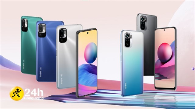 Tiết lộ bảng màu sắc đầy ấn tượng của Redmi Note 10 5G, Redmi Note 10S