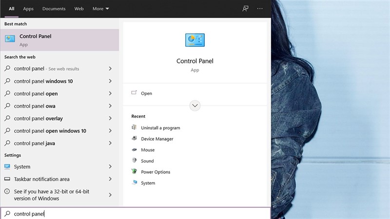 Làm chủ máy tính với 7 cách mở nhanh Control Panel trên Windows 10