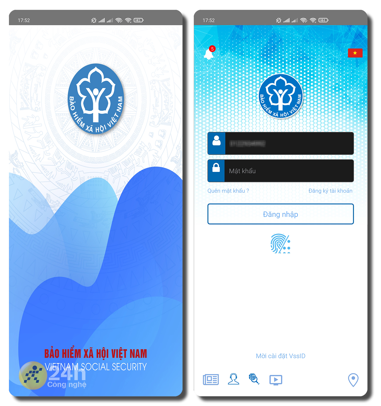 Trải nghiệm ứng dụng VssID: Tra cứu tất cả các loại bảo hiểm chỉ với m
