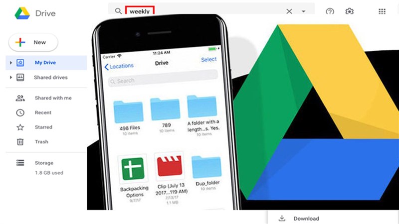 Cách xóa nhanh những file có dung lượng lớn trên Google Drive của bạn