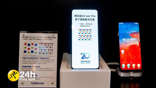 Visionox tạo bước tiến rõ rệt với công nghệ camera selfie ẩn thế hệ 2