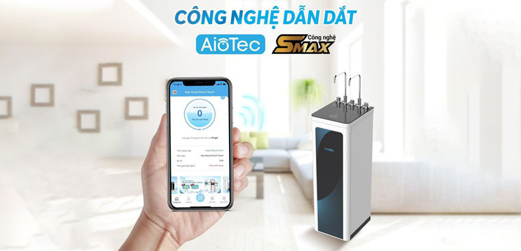 Review tìm hiểu bộ đôi công nghệ SMax và AioTec trên máy lọc nước Karofi