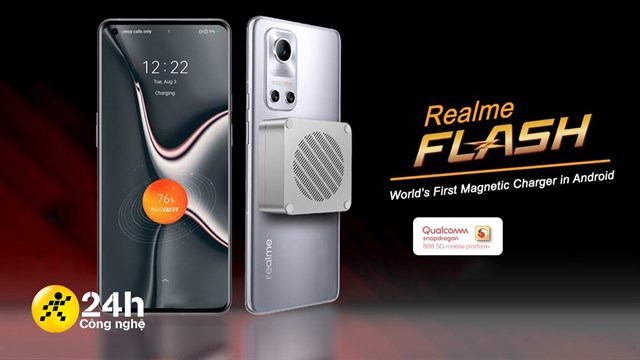 Cấu hình Realme GT Flash: Snapdragon 888+, sạc MagDart siêu nhanh,...