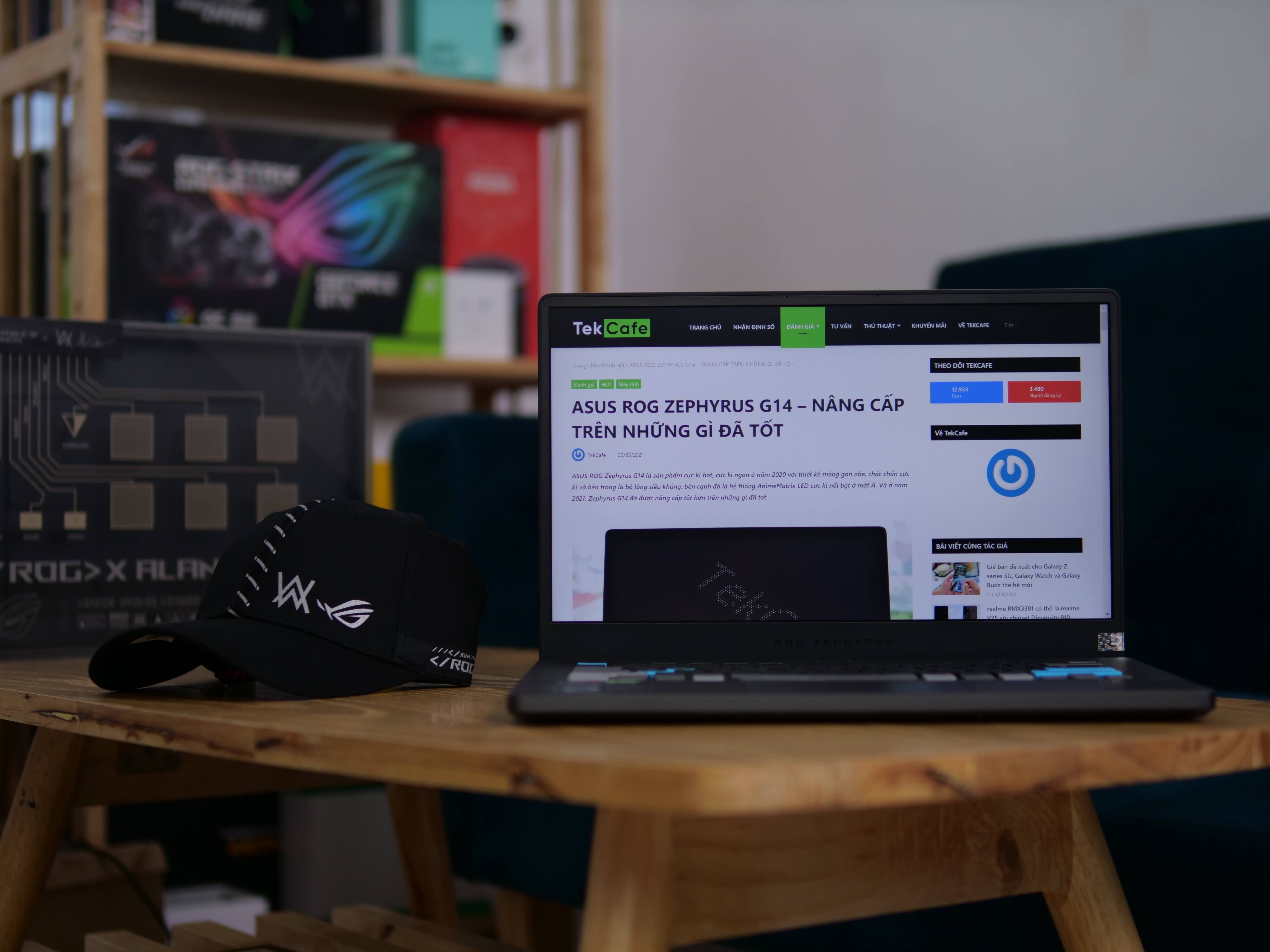 Trên tay ASUS ROG Zephyrus G14 x Alan Walker: Laptop gaming độc nhất d