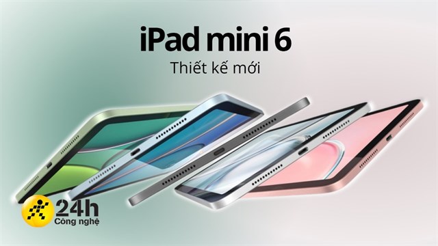 iPad mini 6 lộ toàn bộ thiết kế trong ảnh render mới, có đến 5 màu sắc