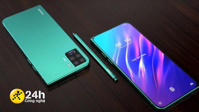 Cấu hình Nokia 7610 5G: Điện thoại chiếc lá chạy Snapdragon 888, có 5G