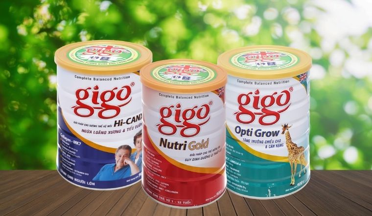 Sữa bột Gigo có bao nhiêu loại? Dành cho bé bao nhiêu tuổi?