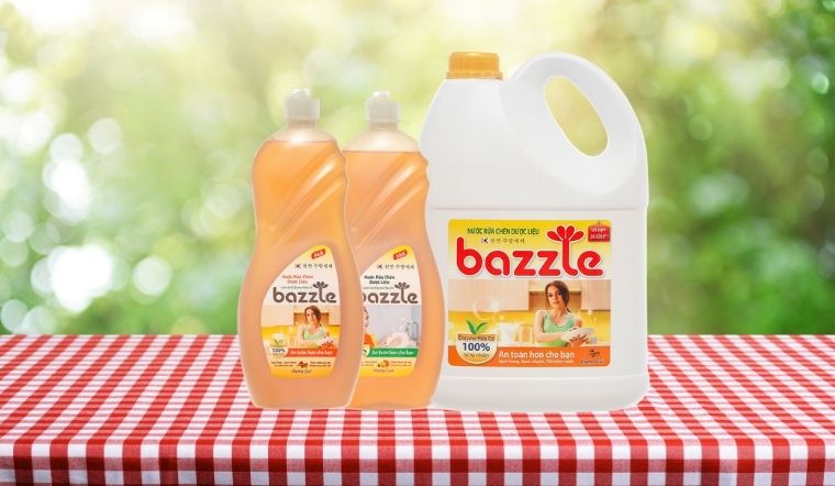 Có gì đặc biệt trong nước rửa chén dược liệu Bazzle?
