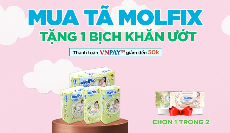 Thương hiệu tã Molfix thiên nhiên nay đã có mặt tại việt nam!