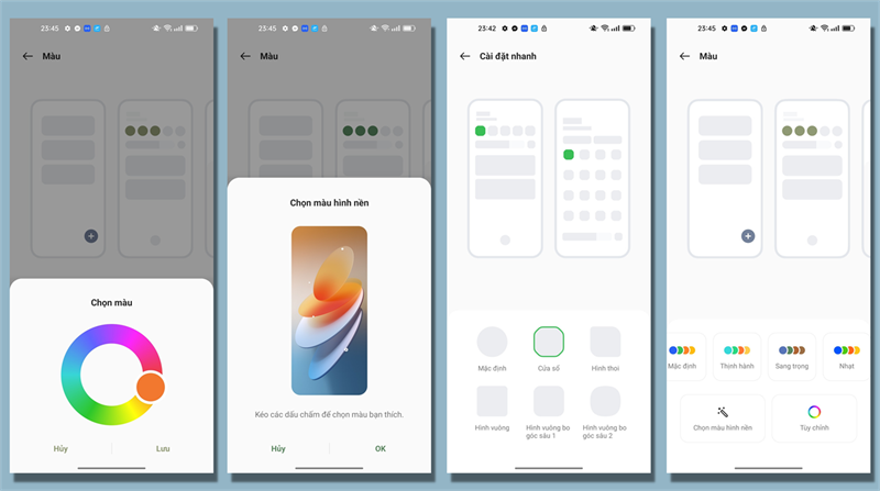Mới nhất ColorOS 12 (Android 12): Giao diện đẹp, nhiều tính năng hay