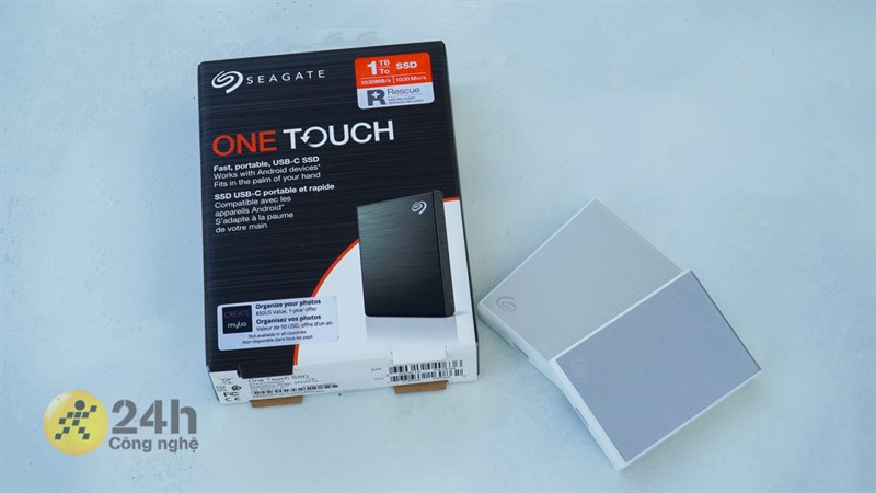 Ổ cứng di động SSD Seagate One Touch: Lựa chọn tốt để lưu trữ dữ liệu