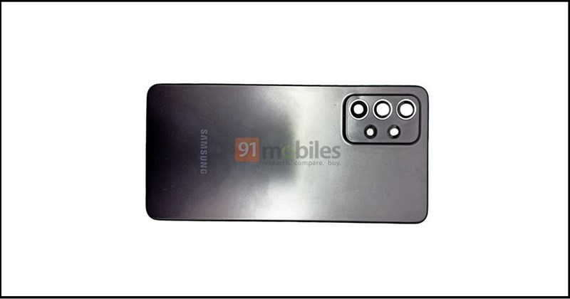 Galaxy A53 lộ thiết kế mặt sau với cụm camera nhiều ống kính