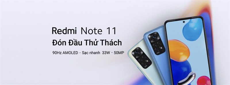 Redmi Note 11 series chính thức ra mắt tại Việt Nam, giá từ 4.69 triệu