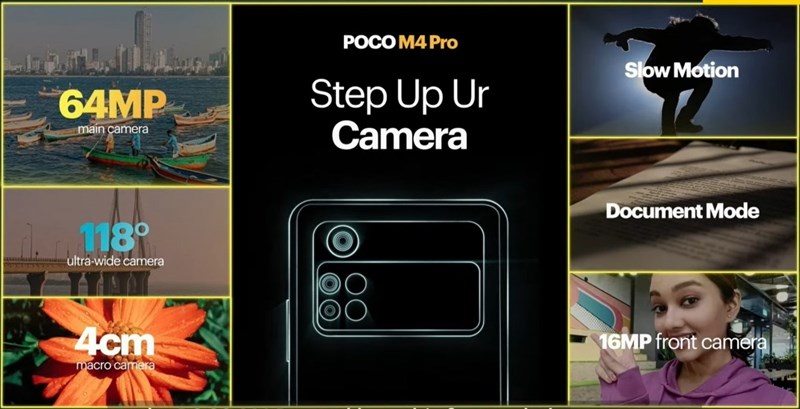 POCO M4 Pro lộ nhiều thiết kế thời trang và thông số camera ấn tượng