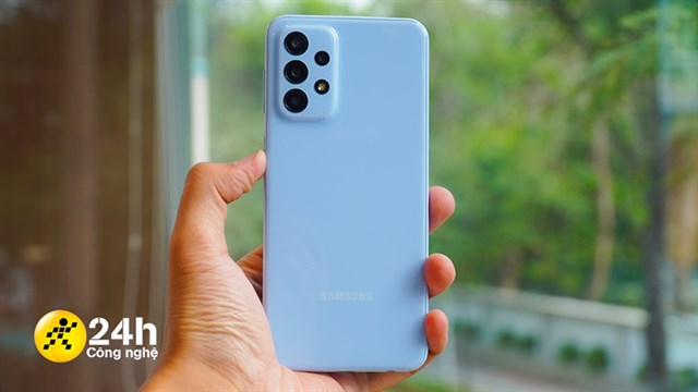 Trên tay Galaxy A23: Thiết kế đẹp, giá 5.69 triệu, Snap 680, pin lớn