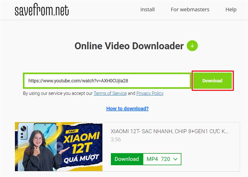 Savefrom.net Helper For Microsoft Edge