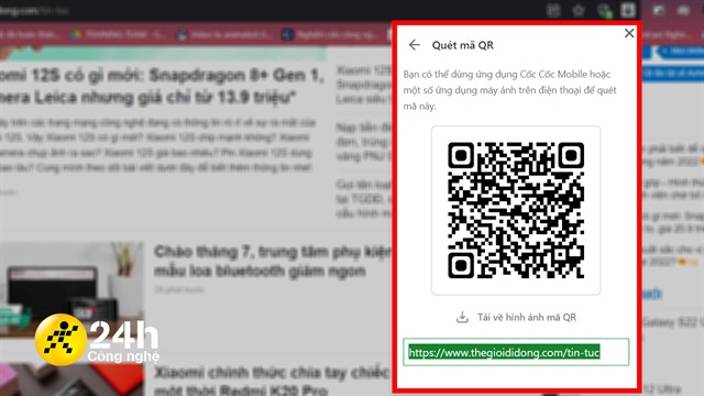 Cách tạo mã QR trang web trên máy tính để chia sẻ nó nhanh hơn