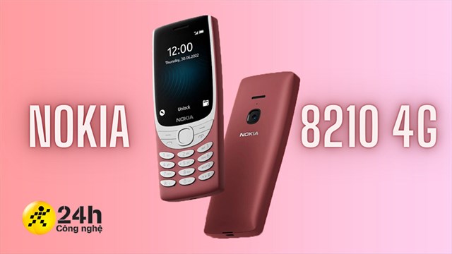 Trên tay Nokia 8210 4G: Thiết kế tân cổ giao duyên và pin dùng 20 ngày