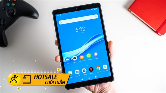 Chớ bỏ qua deal ngon: Lenovo Tab A22 màn hình rộng sale hời cuối tuần