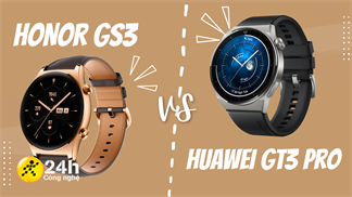 So sánh Honor Watch GS3 và Huawei Watch GT3 Pro: Trải nghiệm có khác?
