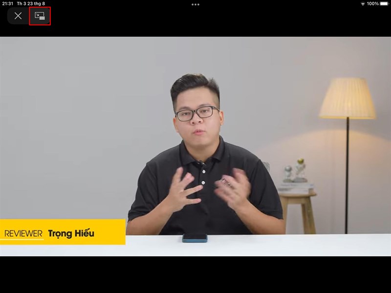 Cách thu nhỏ video YouTube trên iPad giúp bạn vừa xem vừa làm việc