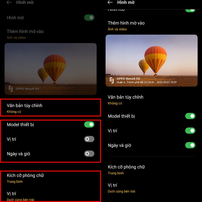 Bí quyết đặt watermark khi chụp ảnh trên điện thoại OPPO