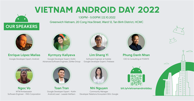 Vietnam Android Day 2022 sự kiện công nghệ lớn trong năm sắp diễn ra