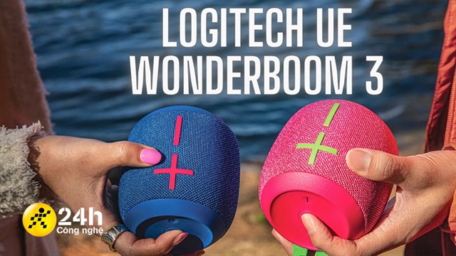 Trên tay loa Logitech UE Wonderboom 3: Thiết kế bền bỉ, pin 14 tiếng