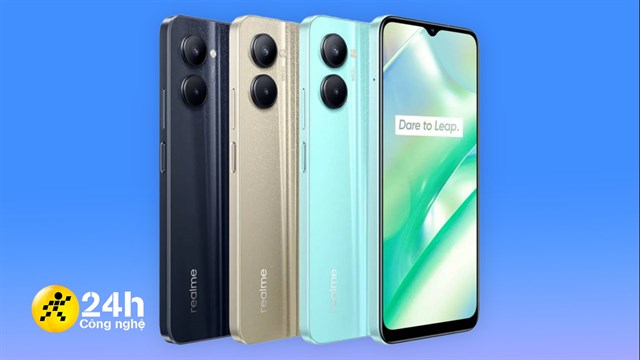 Cấu hình và giá bán của realme C33: Camera 50MP, pin lớn, giá rẻ