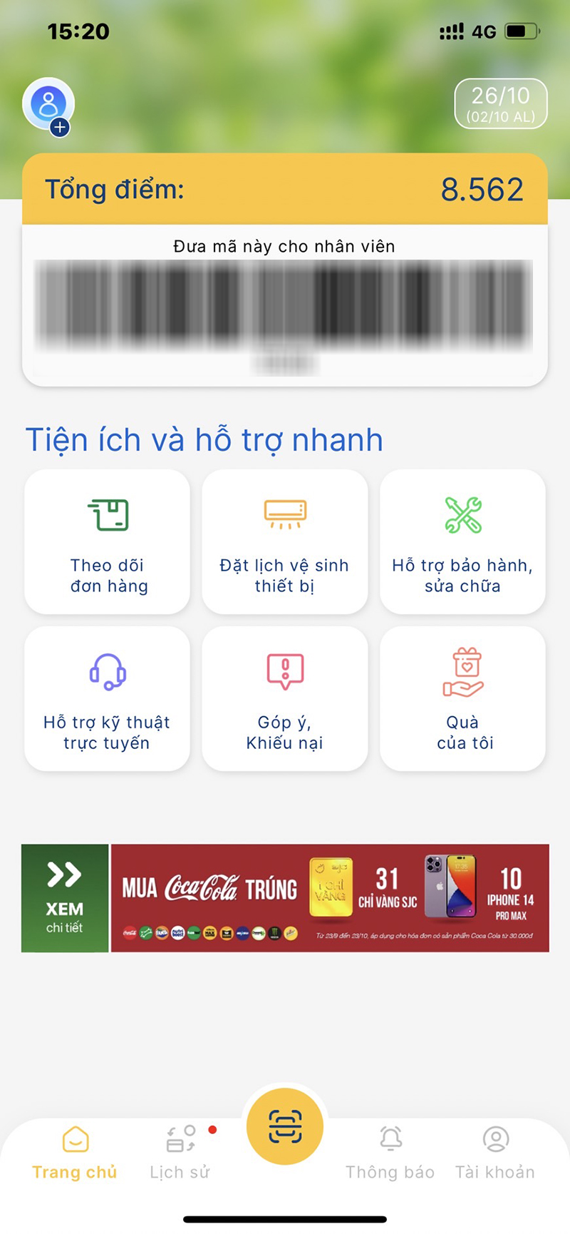 Quà Tặng VIP - Ứng dụng tích, sử dụng điểm khi mua hàng tại TopZone