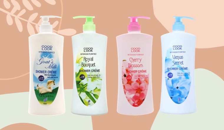 Sữa tắm Good Look có bao nhiêu loại? Công dụng của từng loại