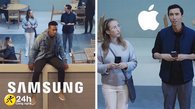 Samsung lại 'cà khịa' Apple trong quảng cáo điện thoại gập mới nhất