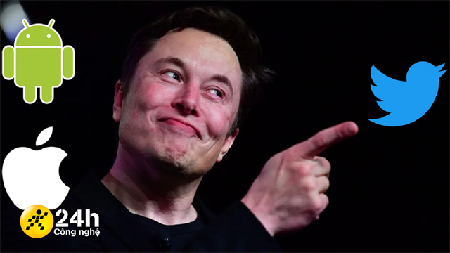 Elon Musk 'dọa' làm smartphone nếu Twitter bị xóa khỏi Android và iOS