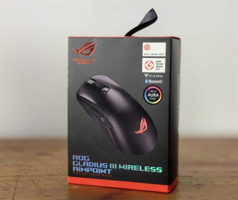 Trên tay ASUS ROG Gladius III Wireless AimPoint: Cảm biến siêu nhạy!