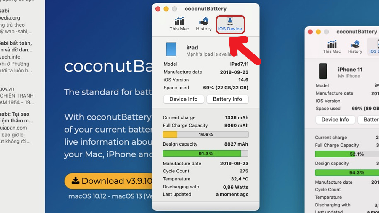 Cách kiểm tra pin iPad Pro để biết độ hao tổn pin và thời gian sử dụng