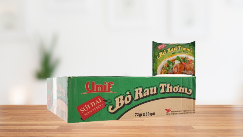 Top 10 sản phẩm mì bán chạy nhất trên Bách hóa XANH