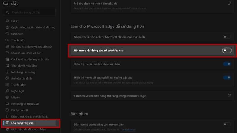 Hướng Dẫn Cách Tắt Hỏi đóng Nhiều Tab Trên Microsoft Edge để Sử Dụng đ
