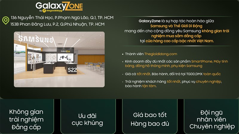 Tại sao nên mua sắm tại GalaxyZone - trung tâm Samsung đỉnh nhất?