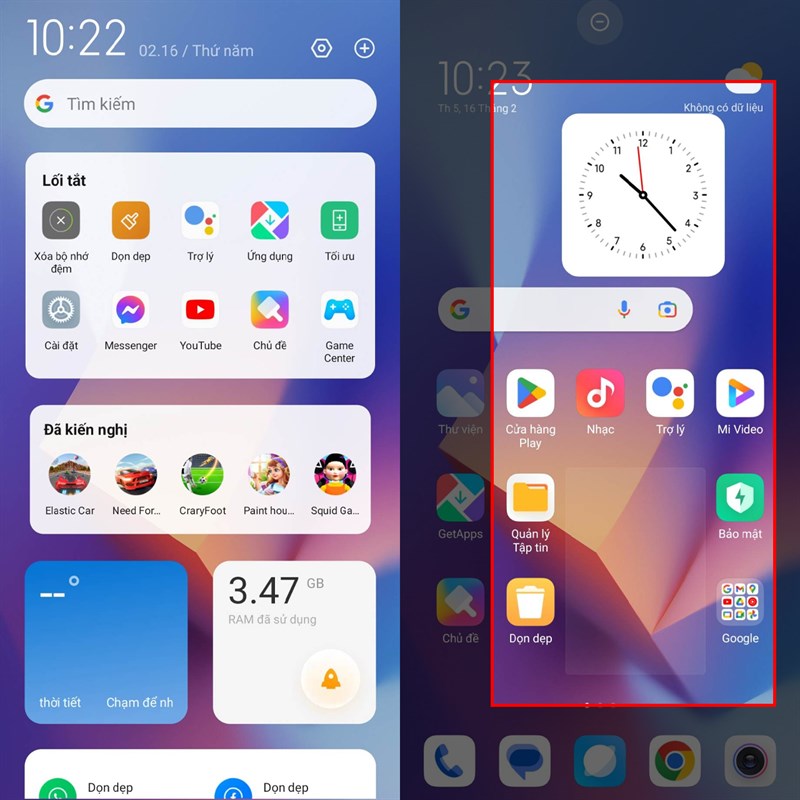 Cách nhận thêm các Widget đẹp cho Xiaomi không cần app thứ 3 khác