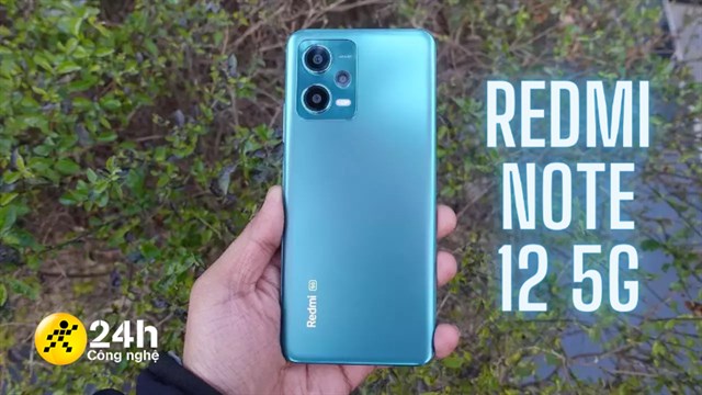 Trên tay Redmi Note 12 5G: Cầm nắm thoải mái, Snap 4 Gen 1 nổi bật