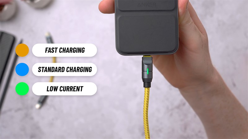 Trên tay bộ cáp sạc AOHi 240 W: Thiết kế sang trọng và bền bỉ