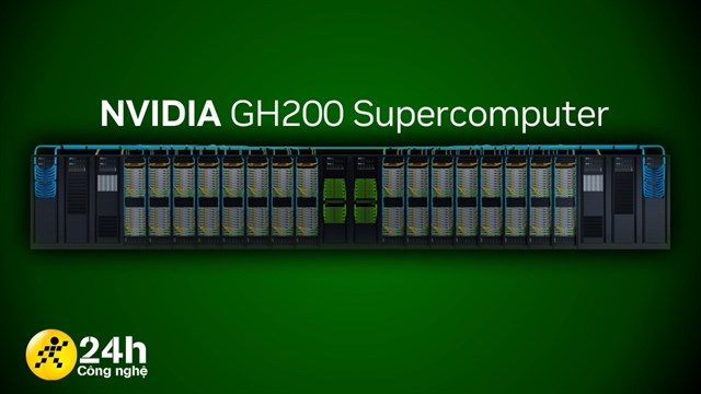 Nvidia giới thiệu siêu máy tính DGX GH200 giúp phát triển AI nhanh hơn